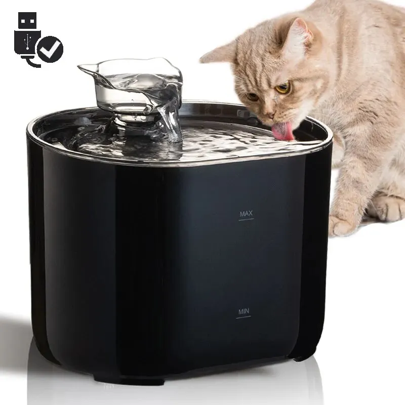 Cat-Water-Fountain-Auto-Recirculate-Filtring-Cats-Dog-Water-Dispenser ...