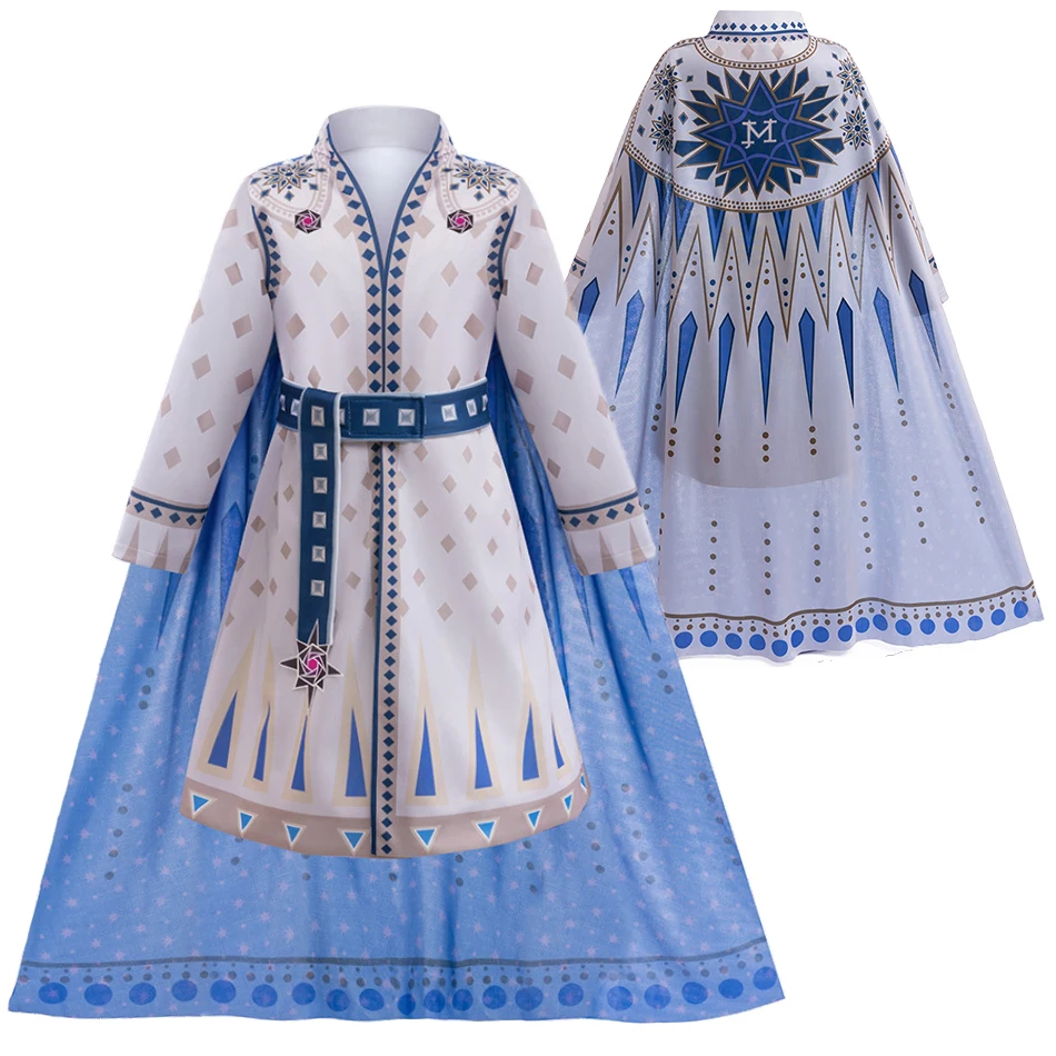 Disney-Movie-Wish-King-Magnifico-Costume-Robe-Suit-Halloween-Cosplay ...