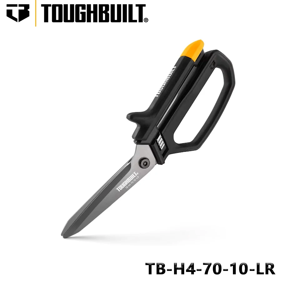 TOUGHBUILT-TB-H4-70-10-LR-Open-Handle-Shears-Tool-Scissors-Micro ...