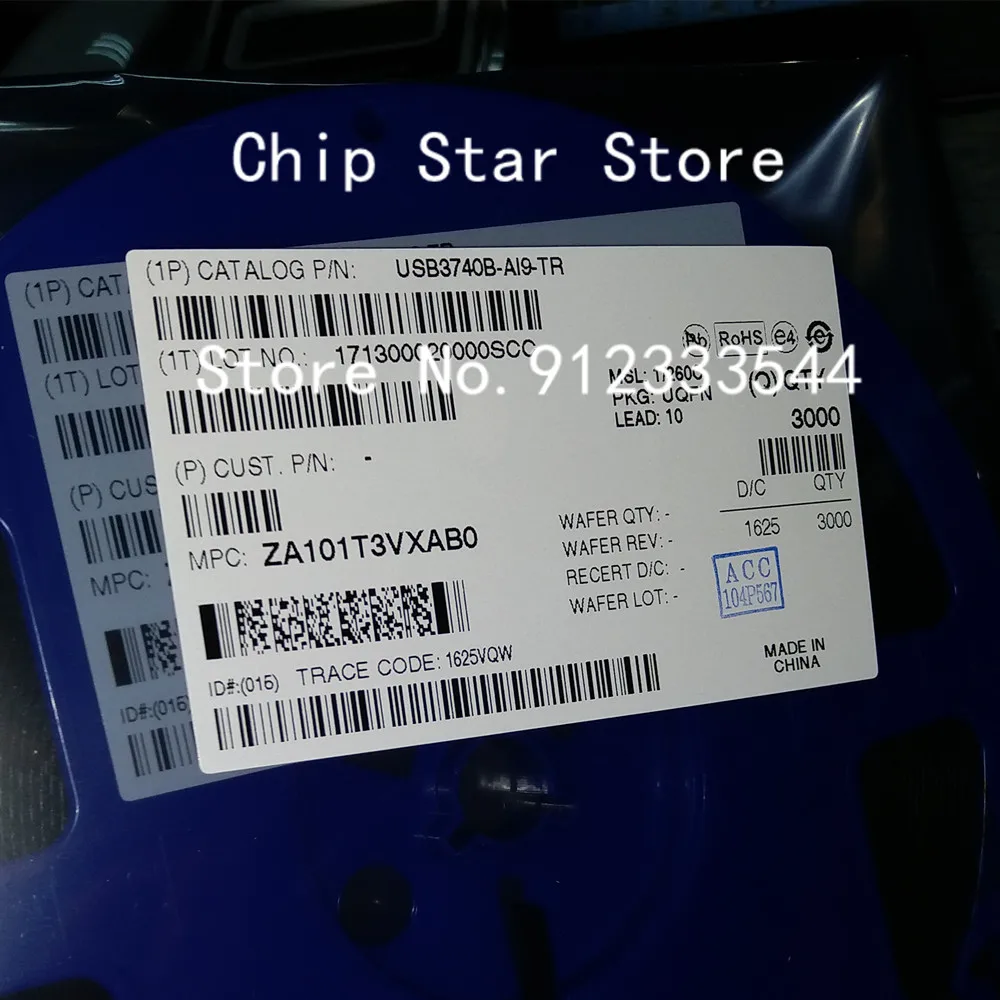 5-100pcs USB3740B-AI9-TR USB3740B-AI9 USB3740B QFN10 USB Interface High ...