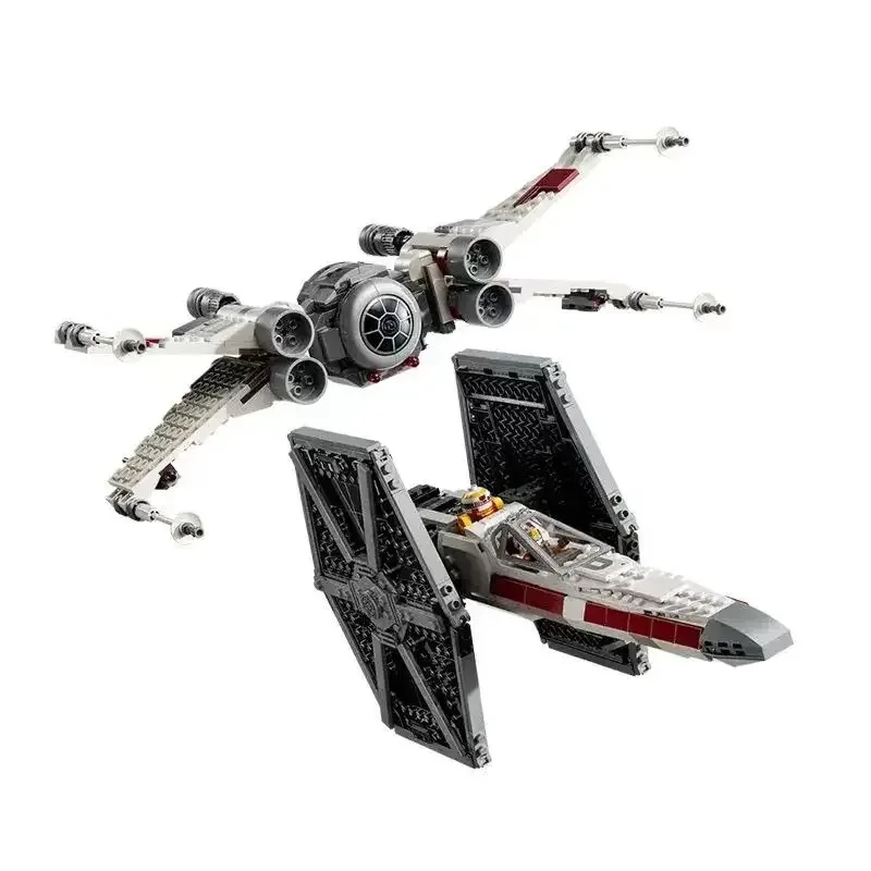 Miniso-Disney-2024-nuevo-Legoing-Star-Wars-75393-TIE-Fighter-y-X-wing ...