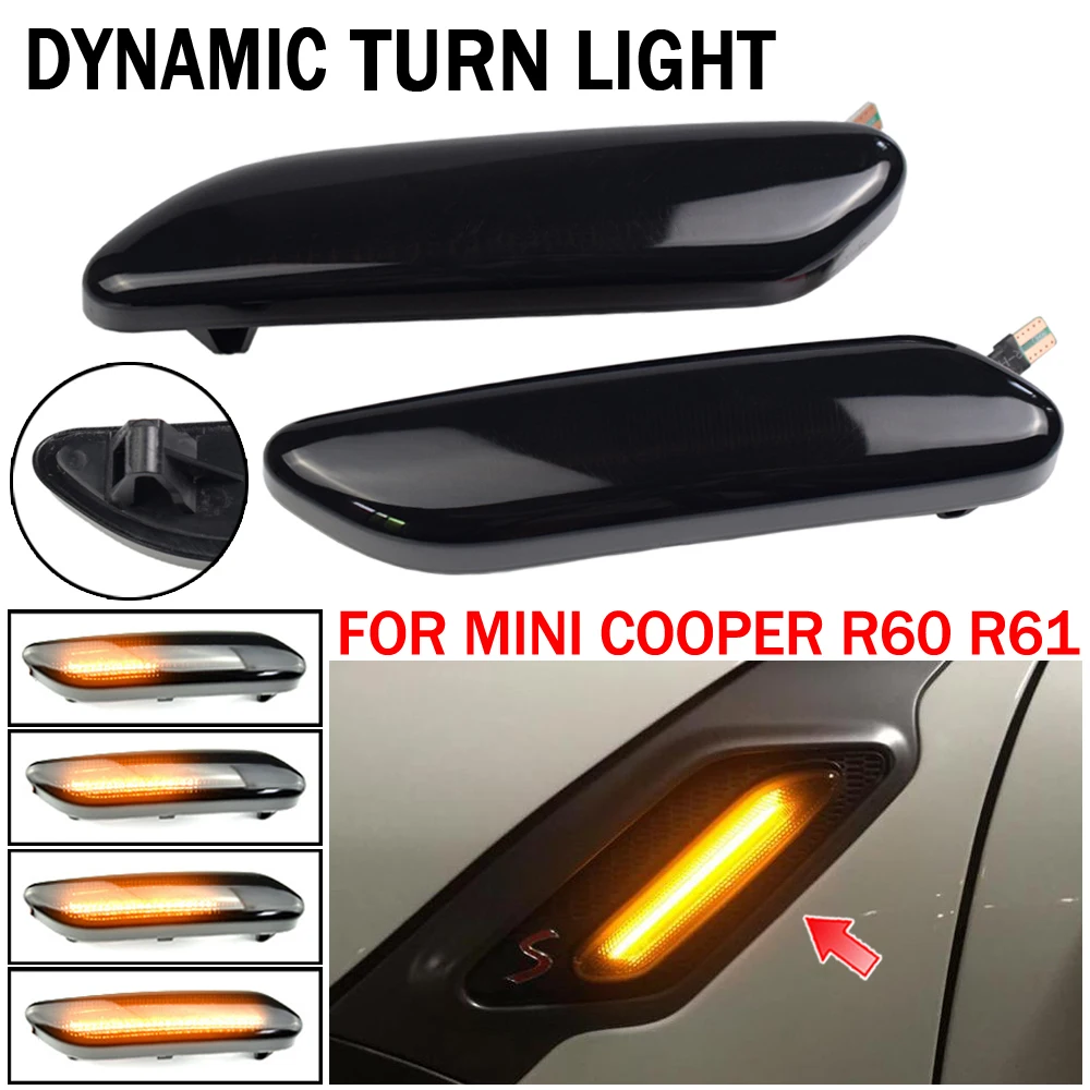 For-BMW-MINI-COOPER-R60-R61-COUNTRYMAN-PACEMAN-Dynamic-scroll-flashing ...