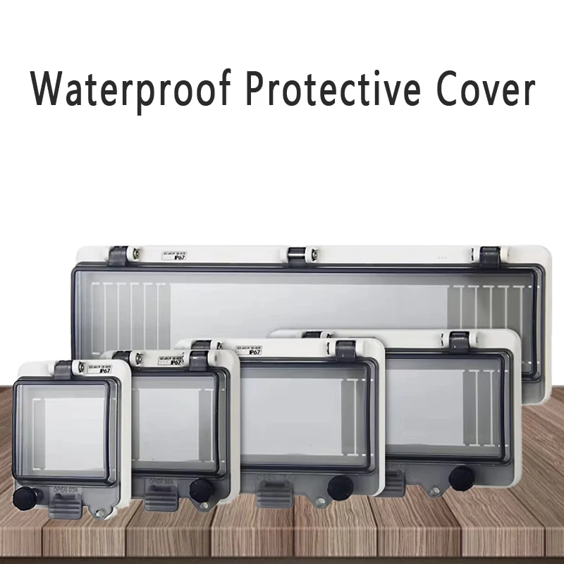 IP67 Waterproof Transparent Protective Window Cover Electric ...