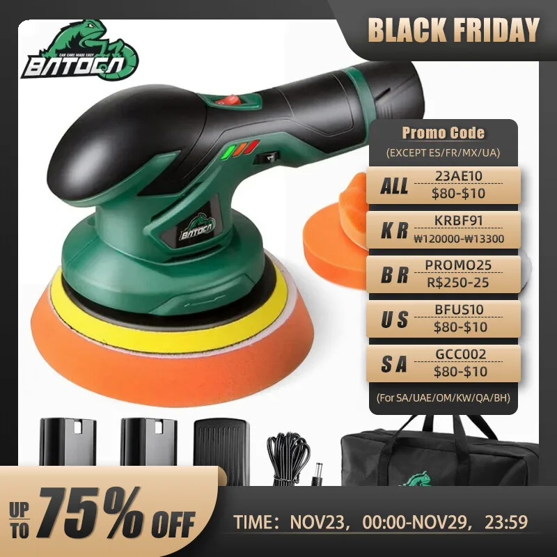 BATOCA-Cordless-Car-Polisher-12V-Wireless-DA-Car-Polishing-Machine ...