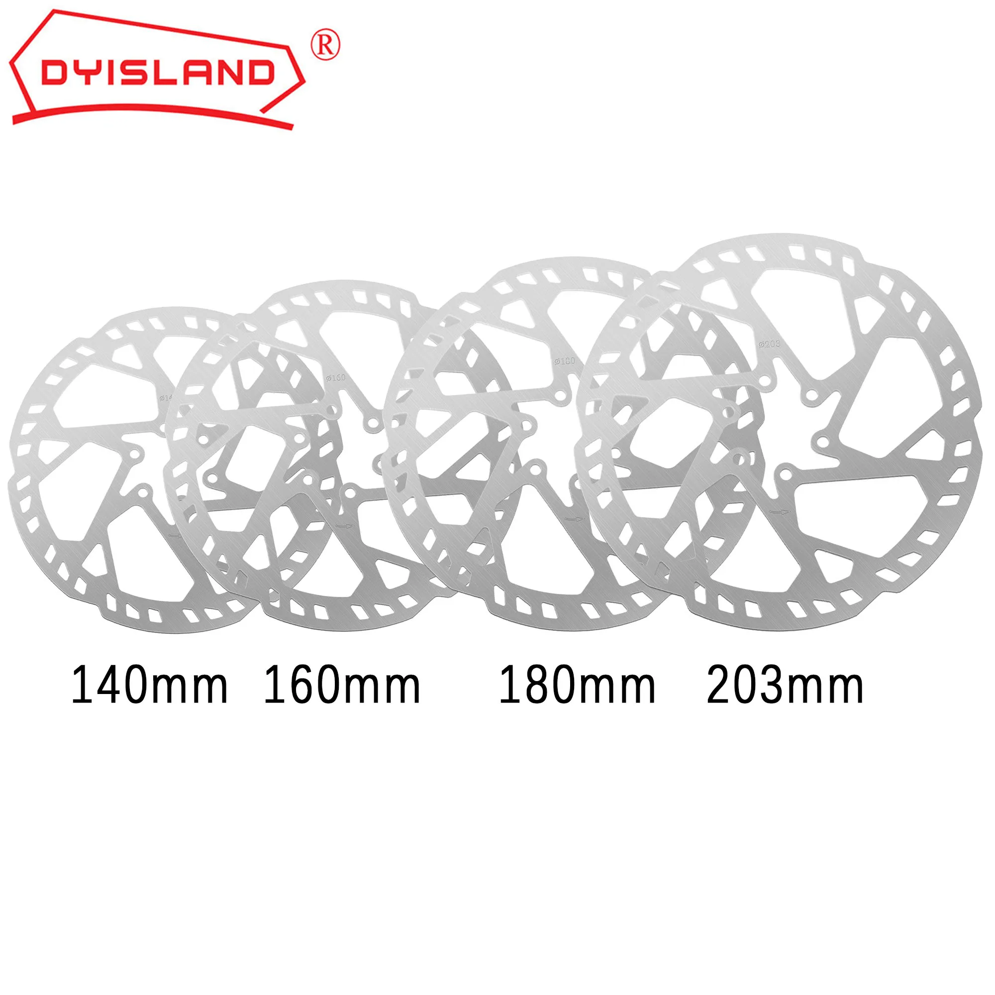 DYISLAND-MTB-Bike-Disc-Brake-Rotor-140mm-160mm-180mm-203mm-2-3mm ...