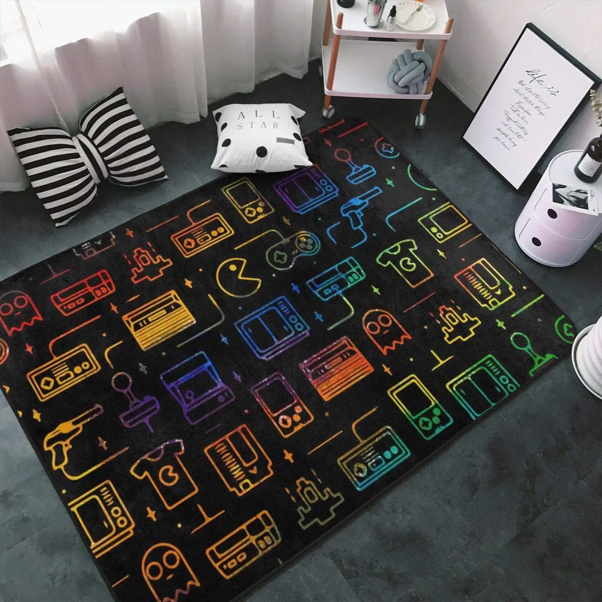 Alfombra-de-Gamer-3D-para-sala-de-juegos-alfombra-grande-para-sala-de ...