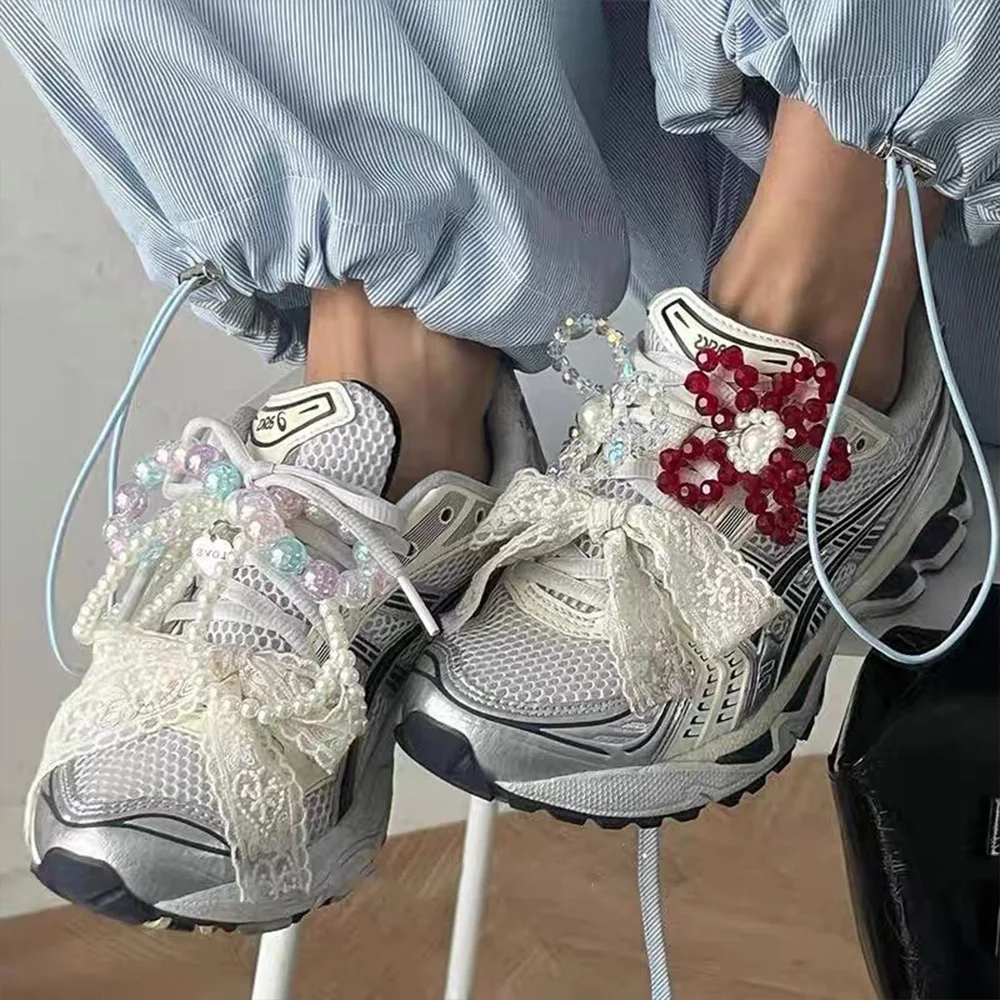 1Pair-Handmade-Shoes-Clip-Lace-Bowknot-Charm-Shoe-Buckle-Decoration-Bag ...
