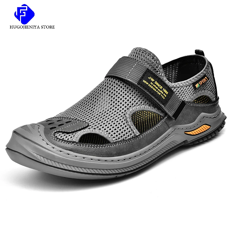 2023-New-Mens-Sandals-Summer-Breathable-Mesh-Sandals-Men-Outdoor-Casual ...