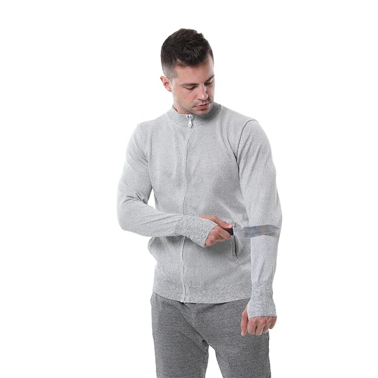 HPPE-EN388-Level-5-Knife-Proof-Shirt-Anti-Cut-Clothing-Knitted-Cut ...