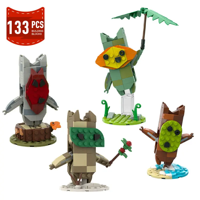 Moc-Zeldaed-Yahaha-Korok-Building-Blocks-Set-Ruins-Guardian-Keglo-Seeds ...