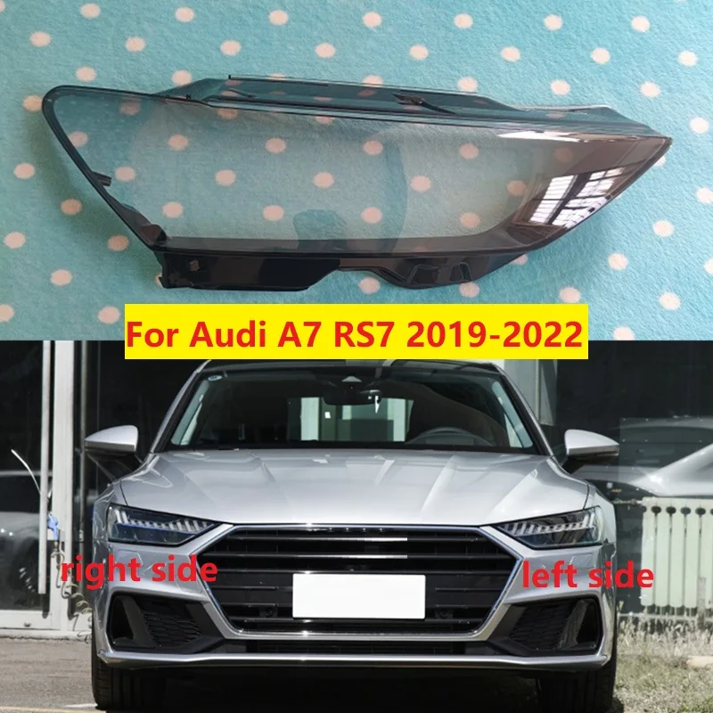 For Audi A7 2019 2020 2021 2022 Car Headlight Cover Transparent ...