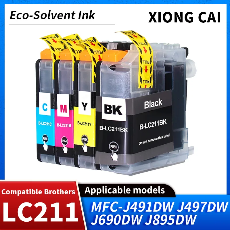 Compatible-for-Brothers-LC211-211-LC-211-Ink-Cartridge-BJ968N-W-BMFC ...