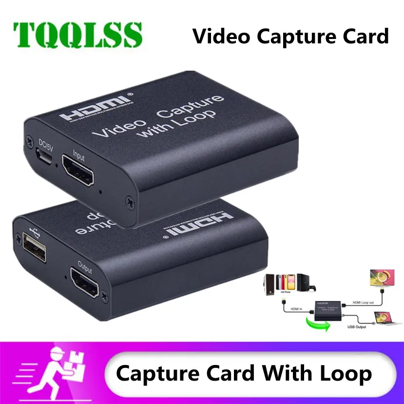 Tarjeta-de-captura-Compatible-con-HDMI-4K-bucle-placa-de-grabaci-n-de-v ...