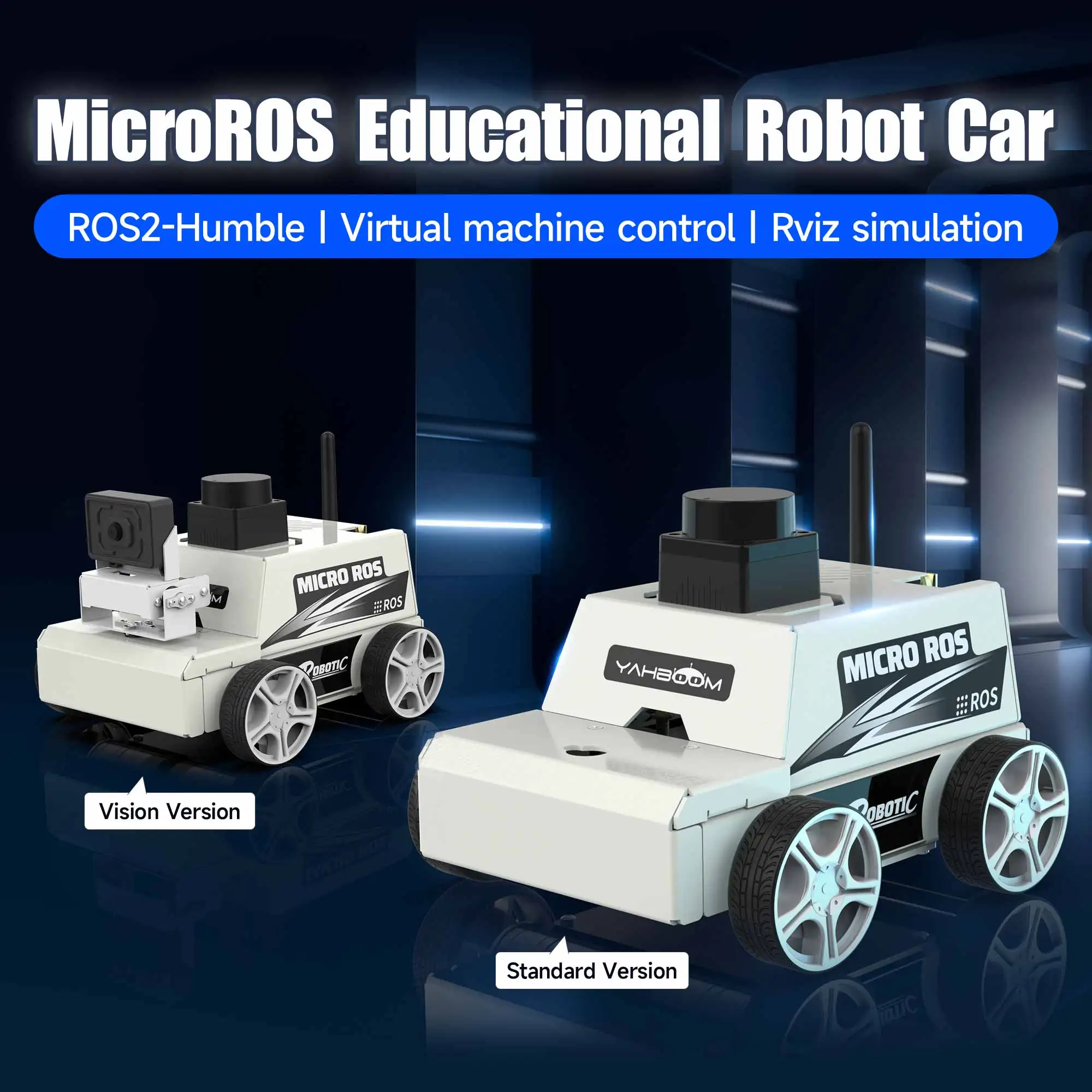 ROS2-Robot-Car-Kit-Virtual-Machine-Control-Programmable-Toy-With-Metal ...