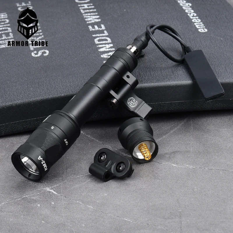 Tactical Weapon Light M300 M340B Mini Scout LED Keymod/M-LOK 20mm ...