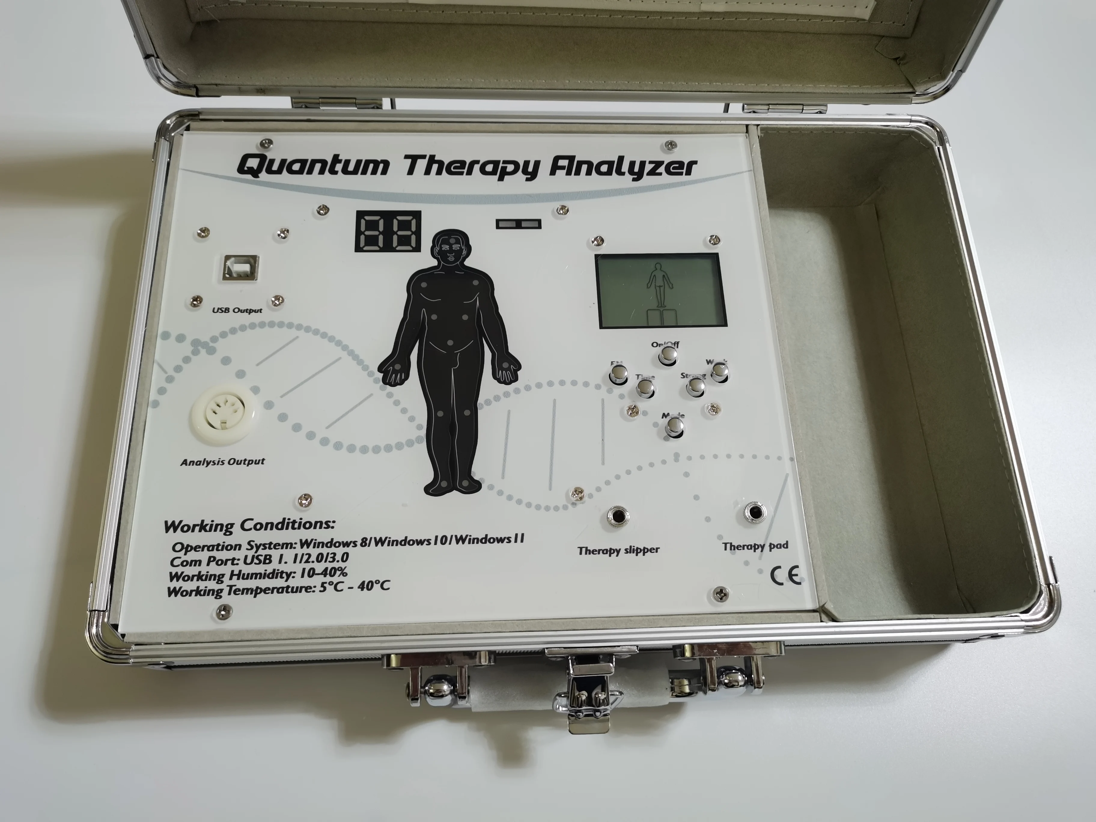 New Ver 6.3.24 Quantum Therapy Analyzer Real 54 Reports 9 In 1 Magnetic ...