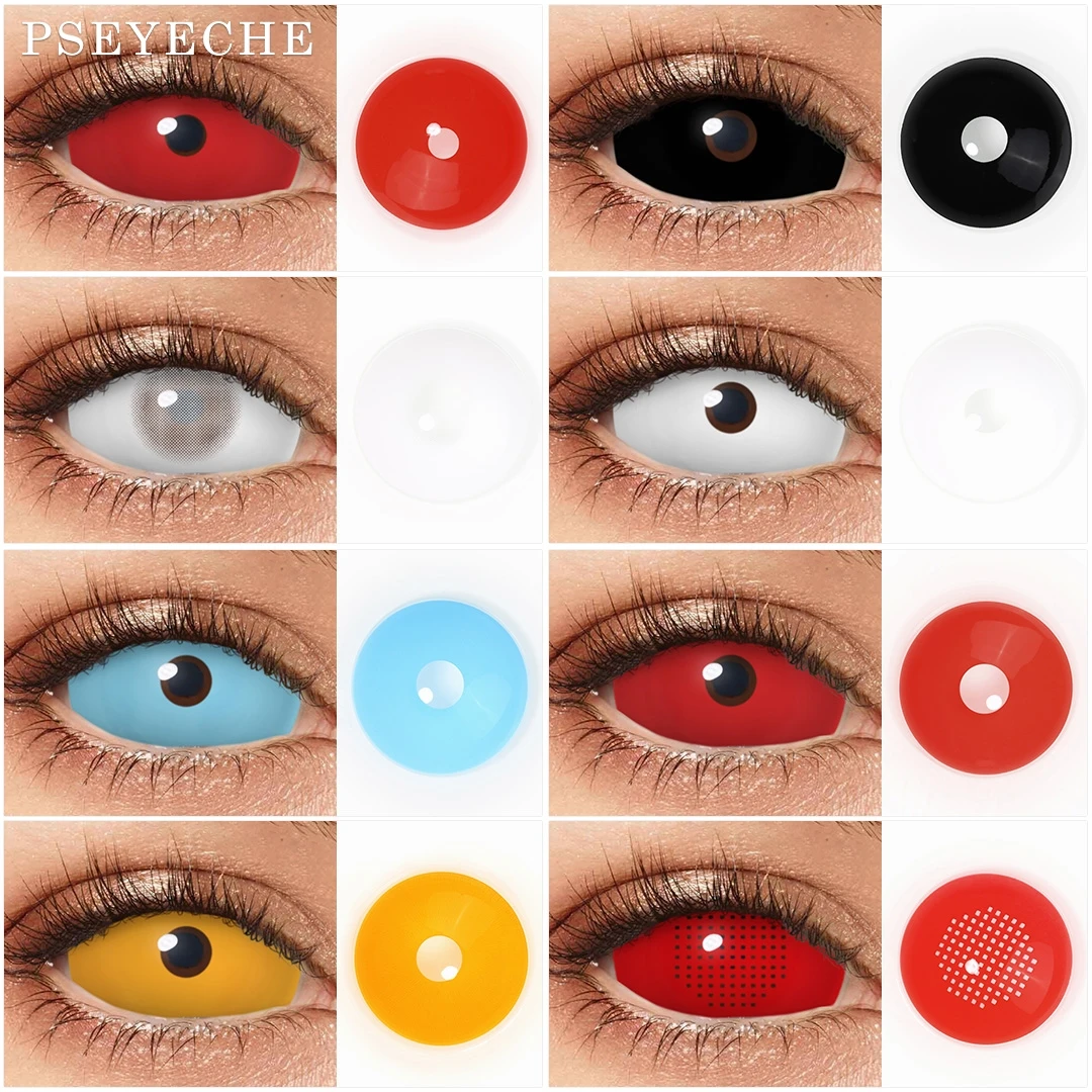 White Contact Lenses Full Eye