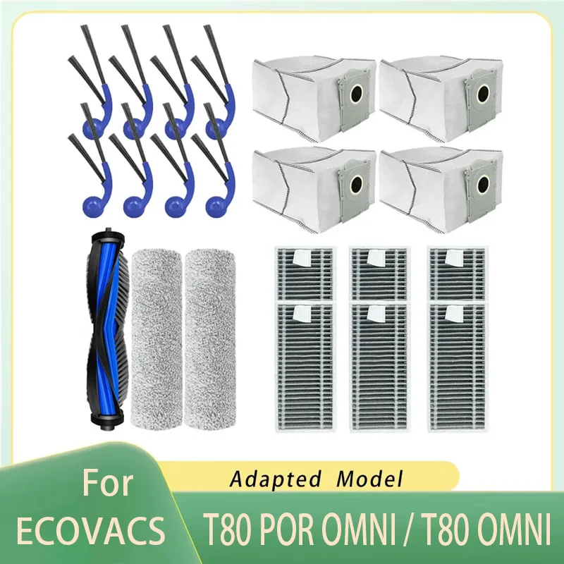 Compatible For ECOVACS T80 PRO OMNI / T80 OMNI Robot Vacuum Replacement ...
