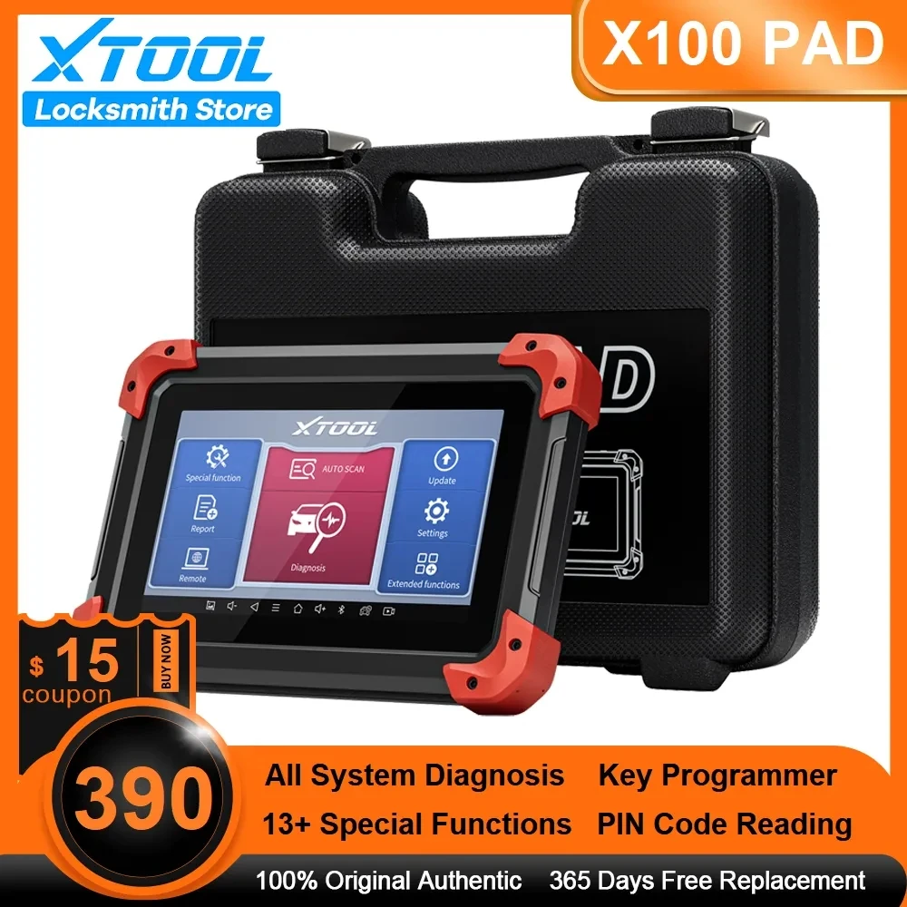 Xtool X100 Pad Obd2 Auto Key Programmer Diagnostic Scanner Automotive Code Reader Immo Epb Dpf ...