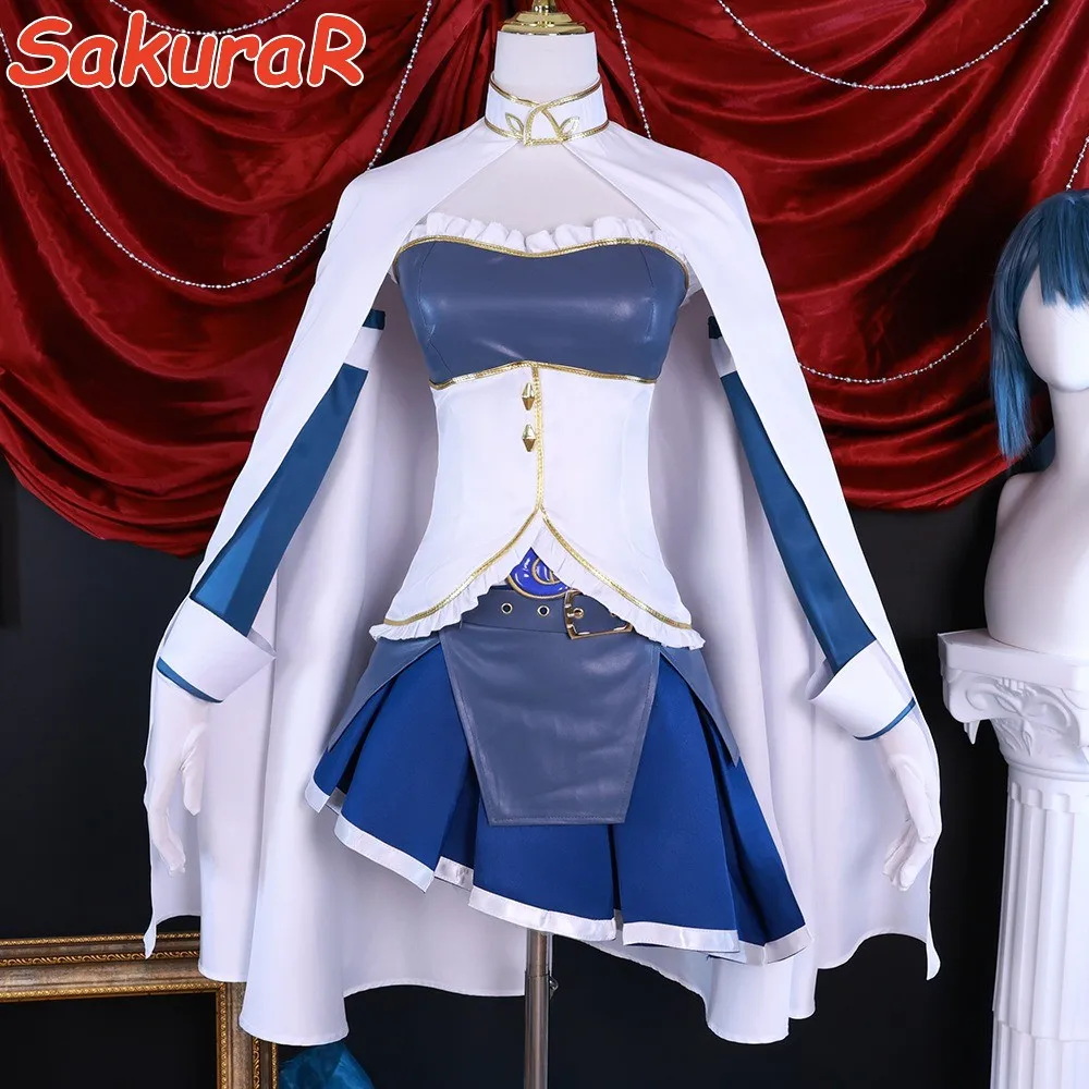 Game Puella Magi Madoka Magica Miki Sayaka Cosplay Costume Role Play ...