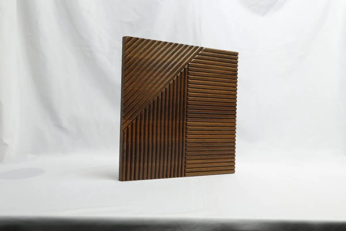 Fluted Cladding Corner Solid Wall Interior Decorating Luxury High Gloss ...