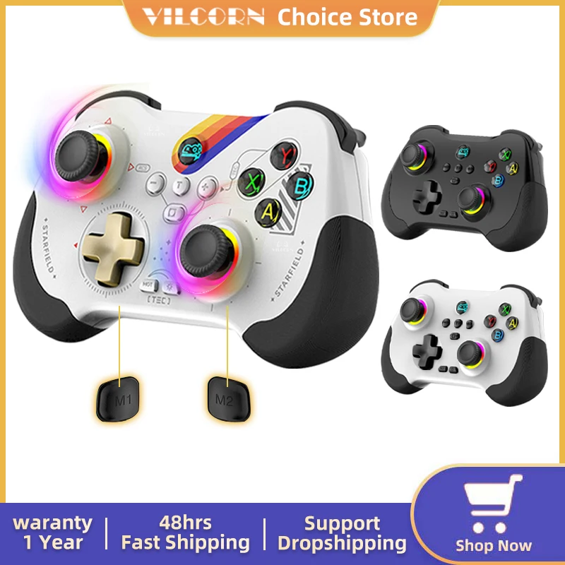 VILCORN-Wireless-Gamepad-for-Nintendo-Switch-Oled-Control-PC-Game ...