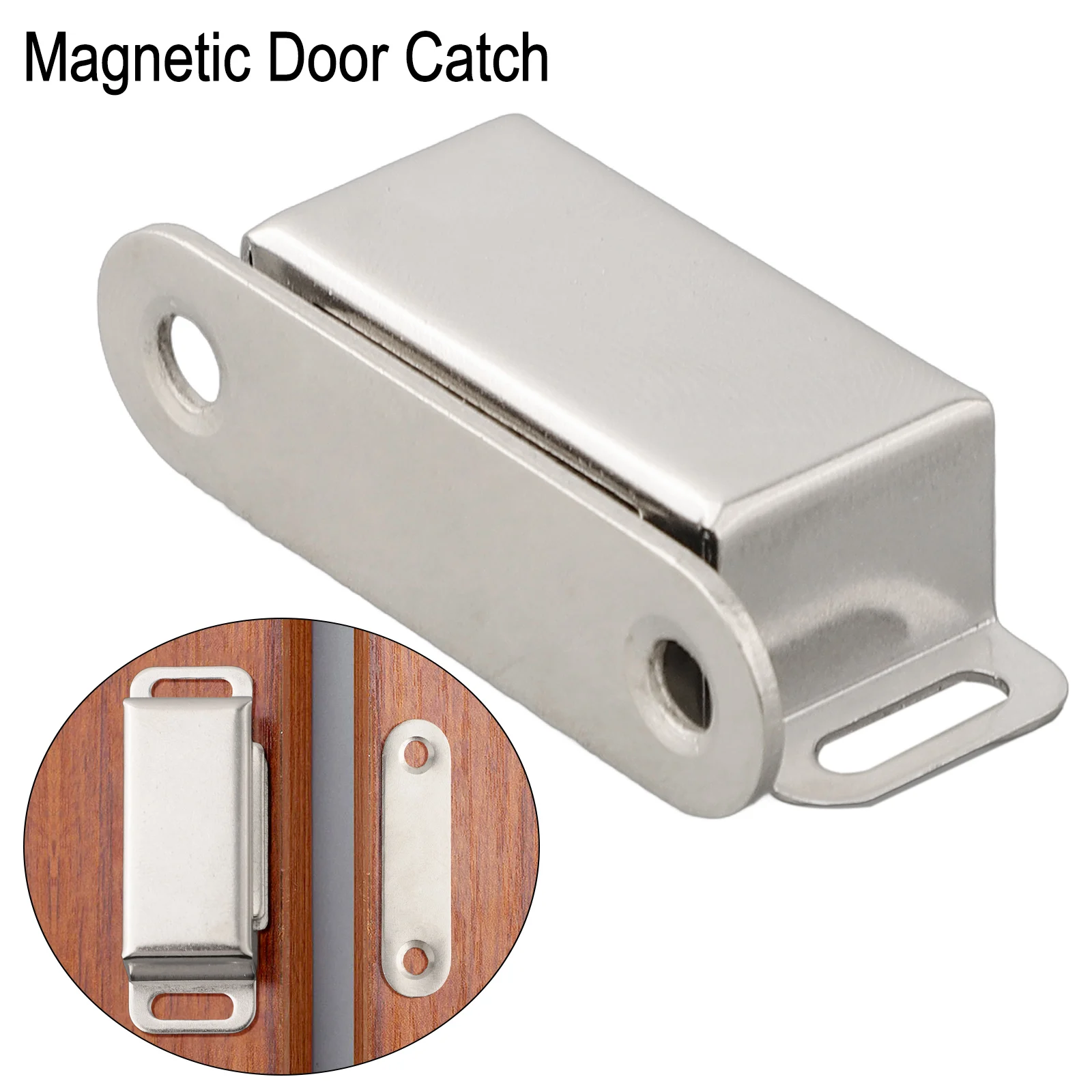 Magnetic-Door-Catch-Strong-Heavy-Duty-Cabinet-Catches-Cupboard-Magnets-Kitchen-Bathroom ...