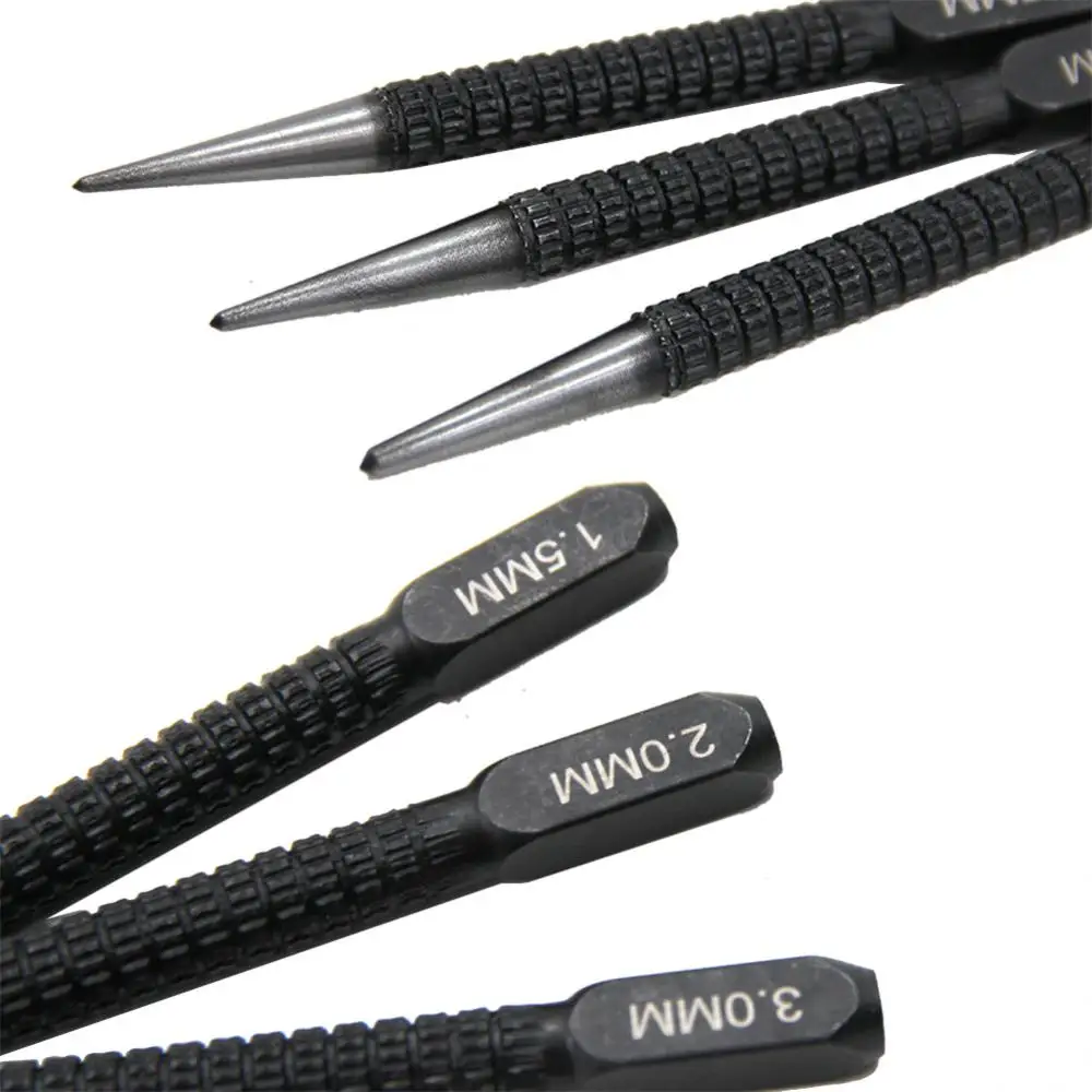 Non-Slip-Center-Punch-Metal-Wood-Marking-Drilling-Tool-Alloy-Steel ...