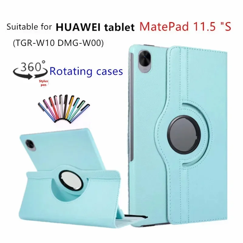 For-2024-New-Huawei-MatePad-11-5-S-Case-PU-Leather-Stand-Tablet ...
