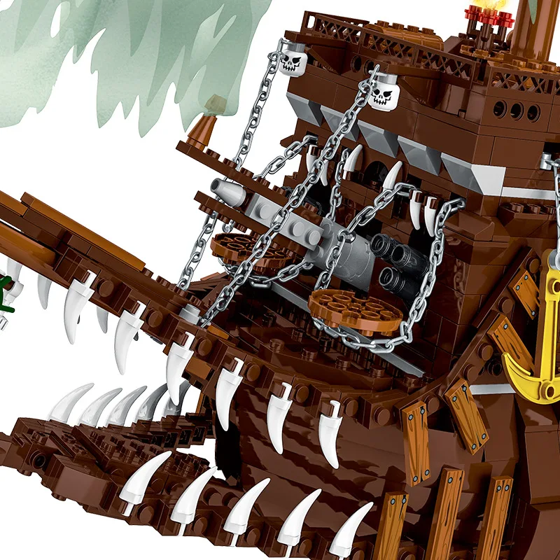 Lego Pirates Of The Caribbean Flying Dutchman Instructions