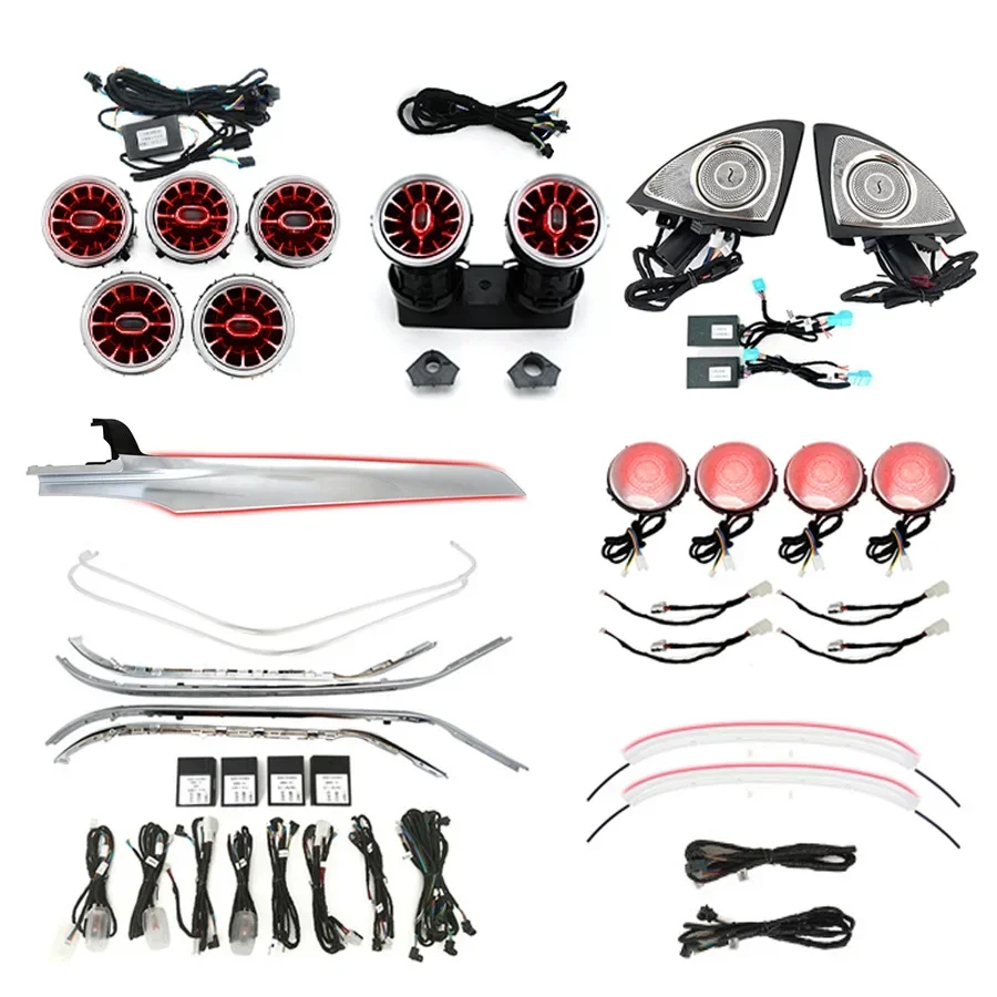 Auto-Lighting-System-Ambient-Light-Kit-Car-LED-Styling-Car-Interior ...