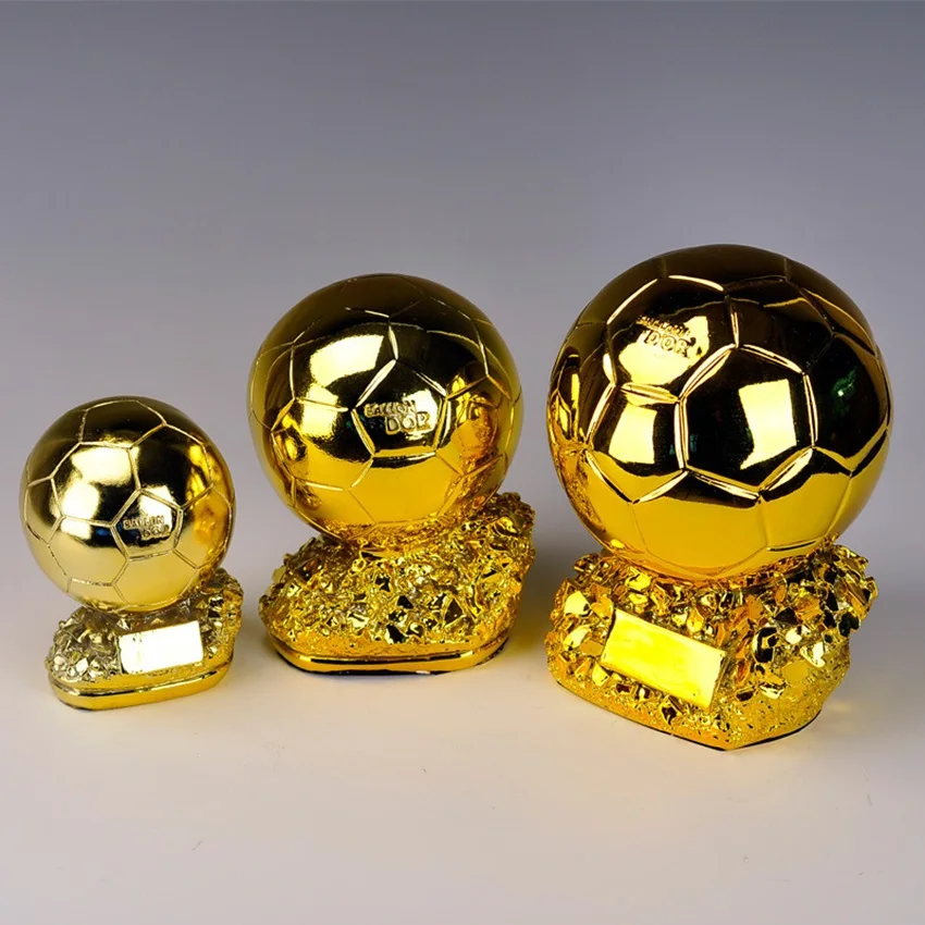 Golden-Ball-Football-Cup-Decora-o-De-Escrit-rio-Galvanizado-Tecnologia ...
