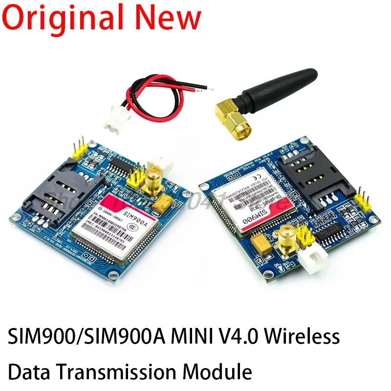 SIM900A SIM900 MINI V4.0 draadloze datatransmissiemodule GSM GPRS ...