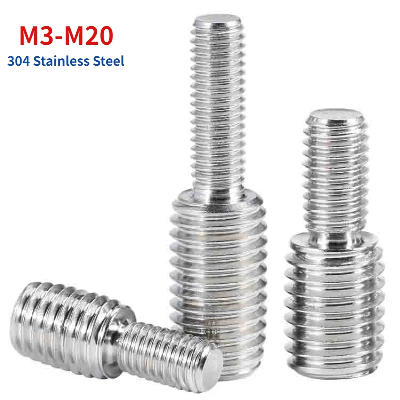 M3-M4-M5-M6-M8-M16Change-Thread-Diameter-External-Thread-Double-Head ...