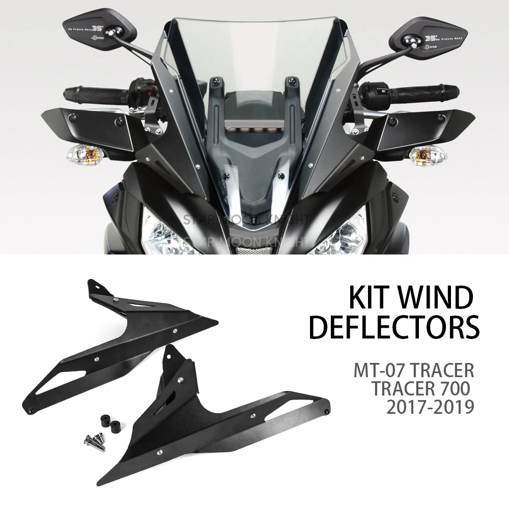 Aluminum-Windshield-Side-Kit-Wind-Deflectors-Front-Deflector-Fairing ...