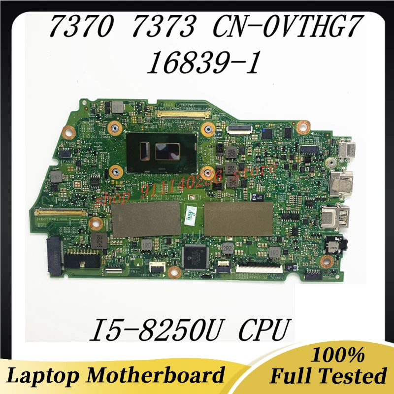 16839-1-VTHG7-0VTHG7-CN-0VTHG7-Mainboard-For-DELL-Inspiron-13-7370-7373 ...