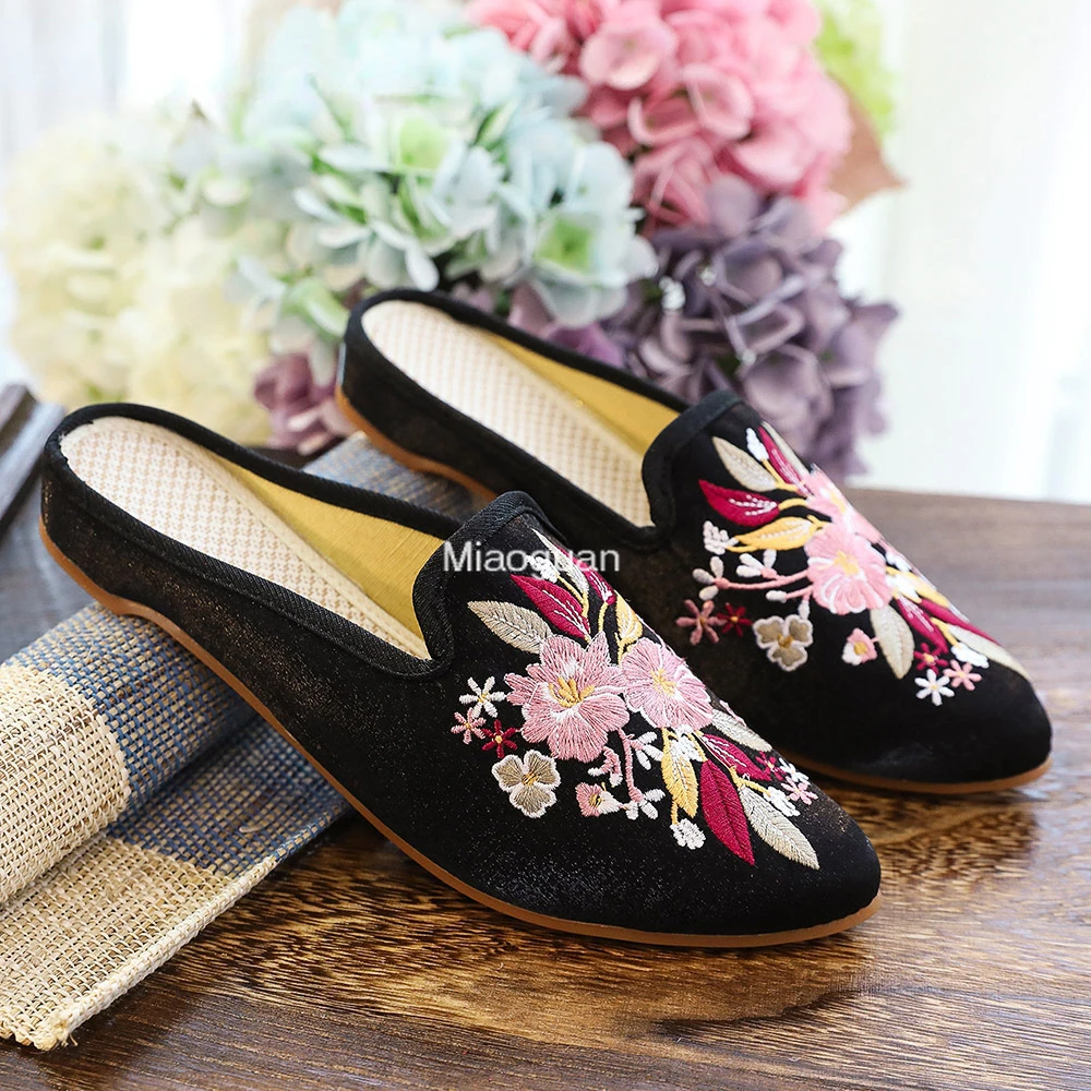Autumn-Slippers-Velvet-Coating-Cotton-Fabric-Women-s-Pointed-Toe-Flats ...