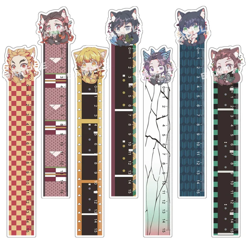 Anime Stationery Ruler 20 Cm | Anime School Supplies Ruler | Cartoon ...
