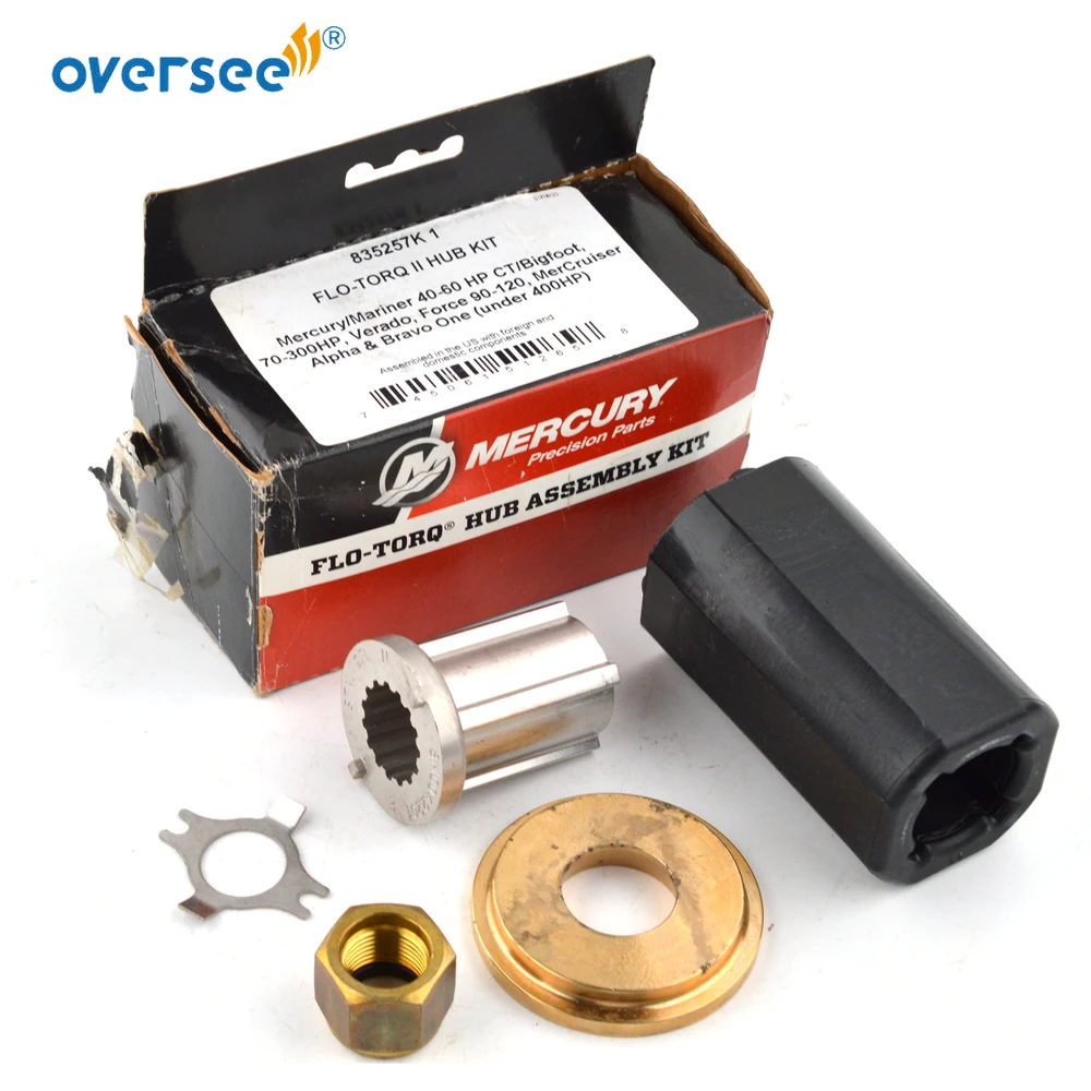 835257K1-FLO-TORQ-II-HUB-KIT-FOR-MERCURY-40-60CT-BIGFOOT-70-300HP ...