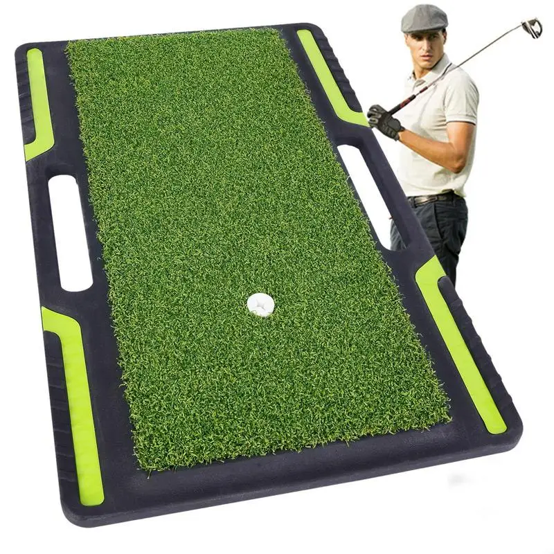 Golf-Practice-Mat-Artificial-Turf-Golf-Pad-Golf-Hitting-Mat-With-Non ...