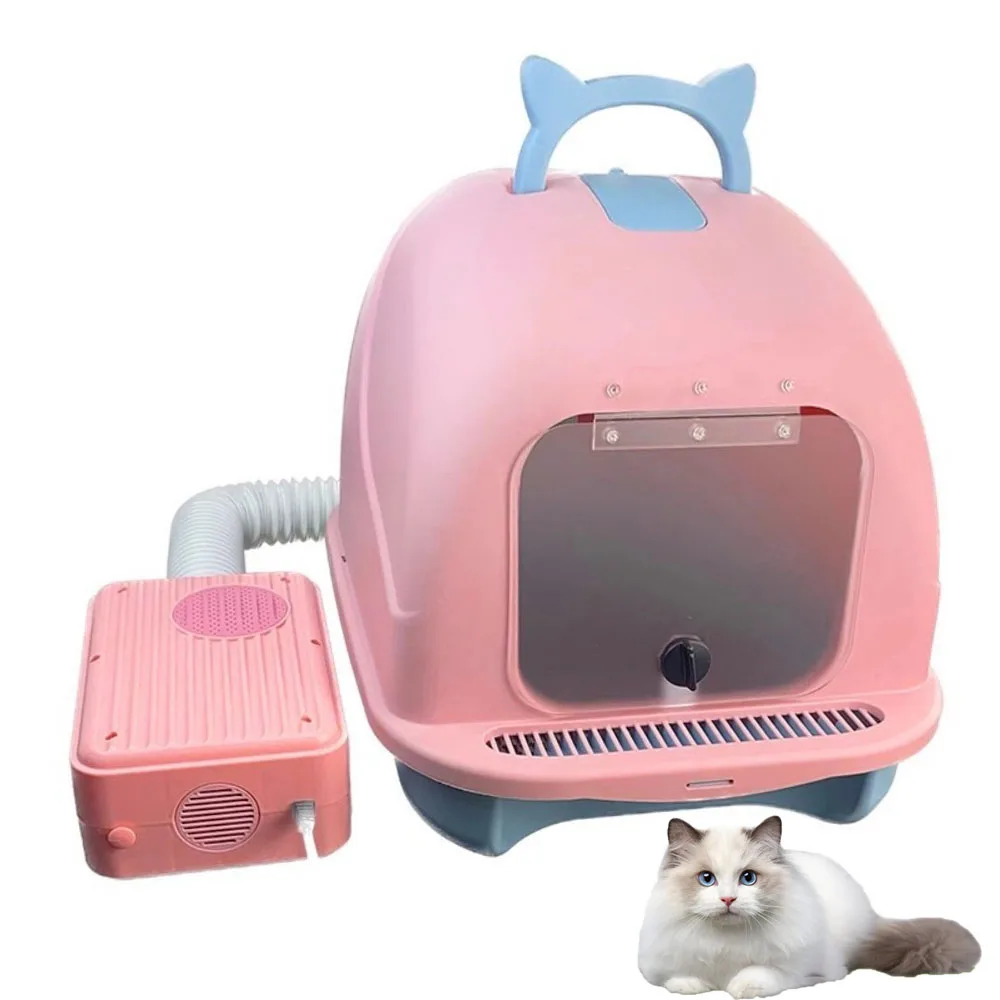 Automatic-Pet-Drying-Box-Cat-Hair-Dryer-Home-Small-Cats-Dogs-Bath ...
