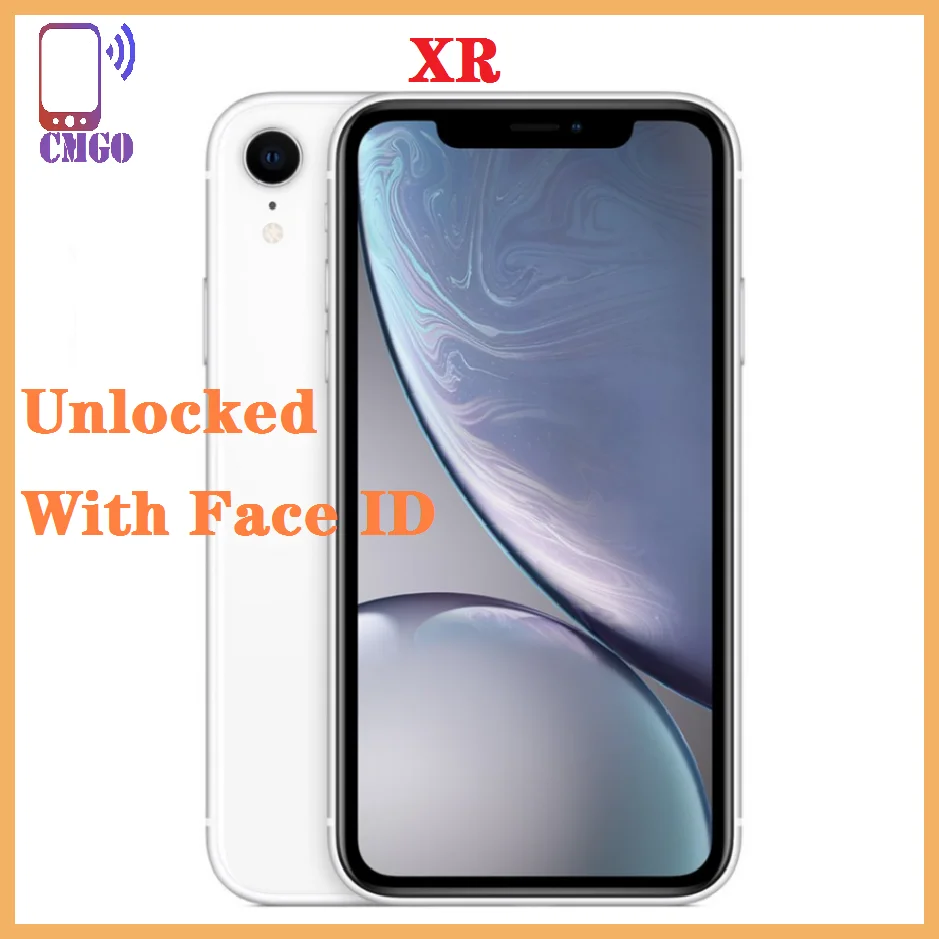 Original apple iphone xr xr 2942mah ram 3gb rom 64gb/128gb/256g ...