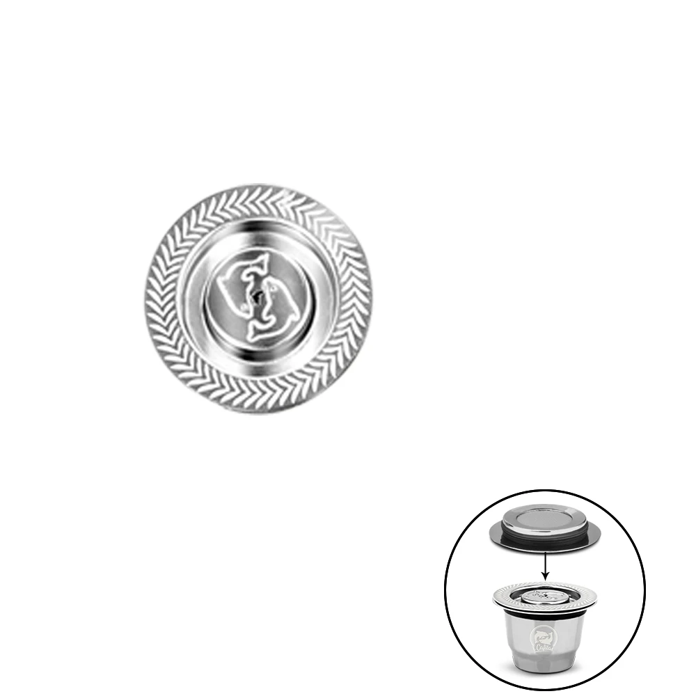 ICafilasFor Nespresso Refillable Capsule Coffee Capsule Filter Pod For ...