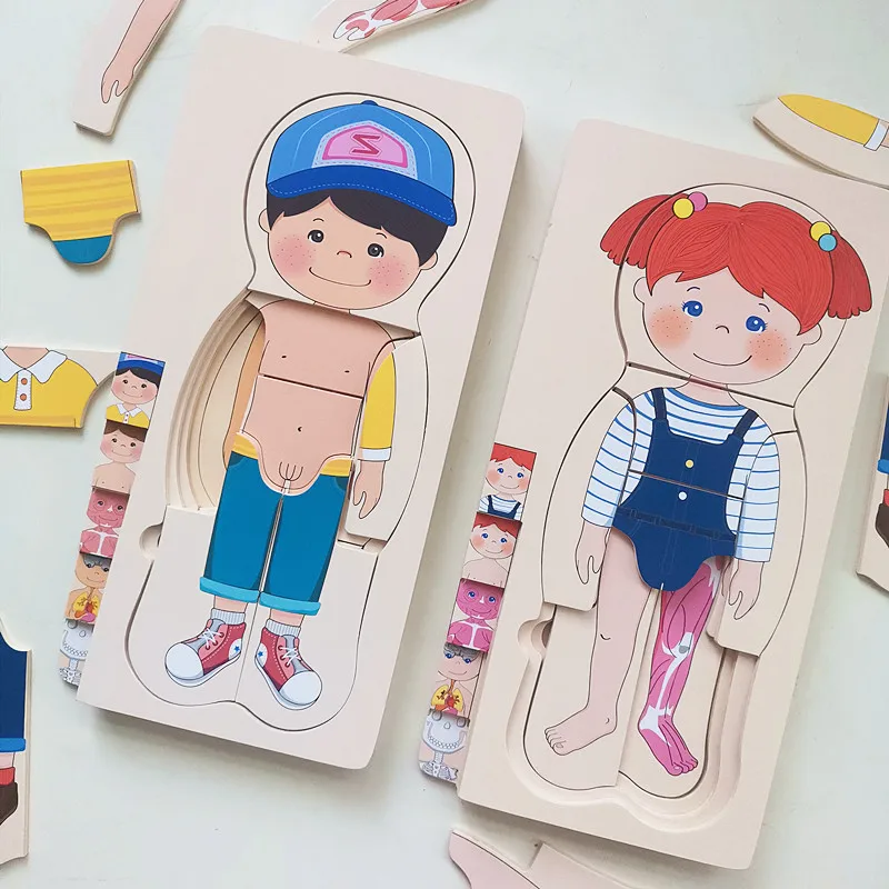 Wooden-Human-Body-Puzzles-for-Toddlers-Anatomy-Puzzle-Skeleton-Human ...