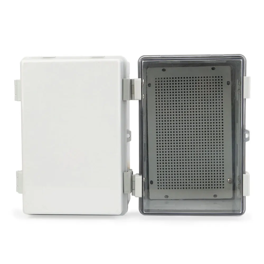 Waterproof Plastic Enclosure With Hasp Electrical Junction Box Outdoor ...