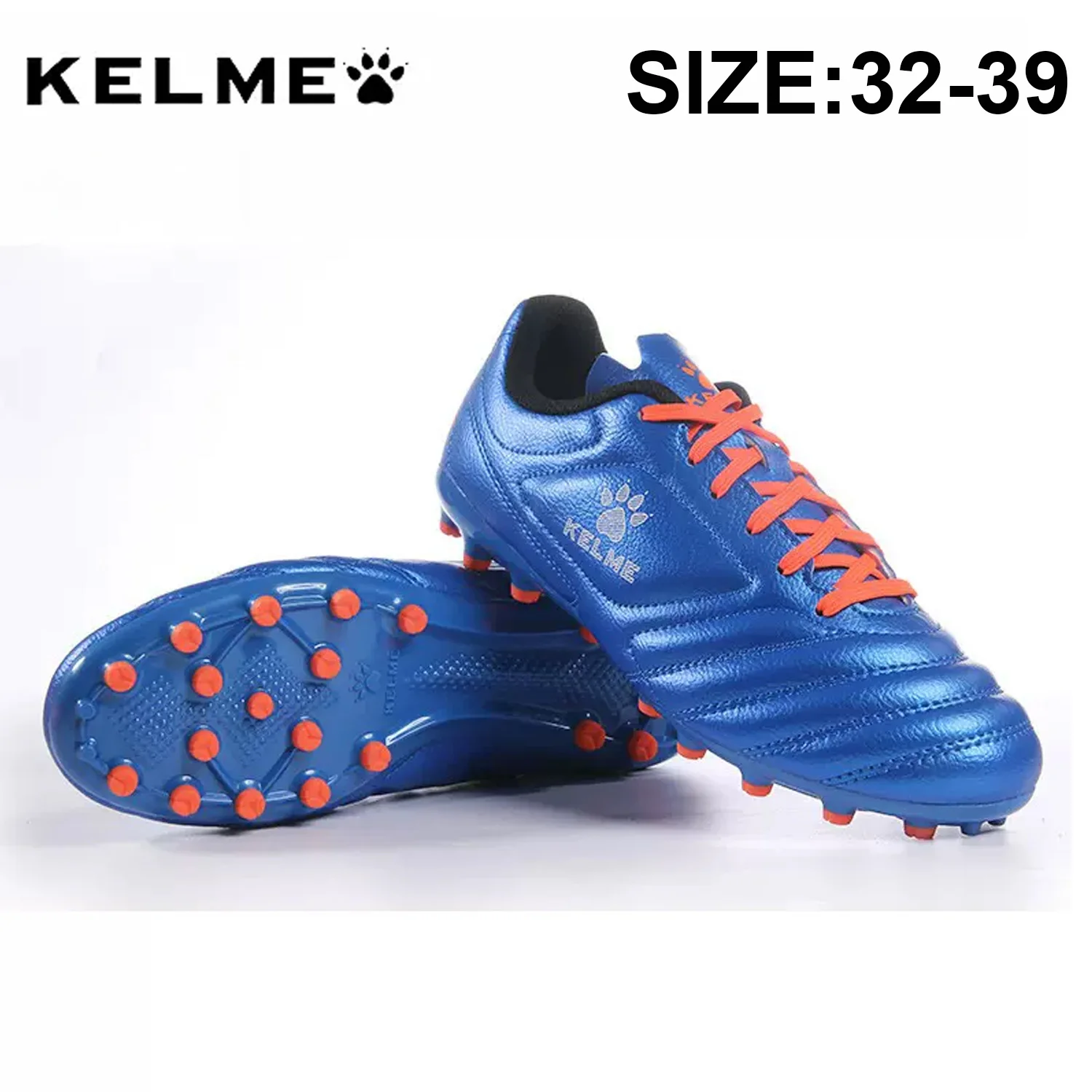 KELME-Professional-Kids-Soccer-Shoes-Ag-Football-Boots-Anti-Slip-Outdoor-Grass-Football-Training ...