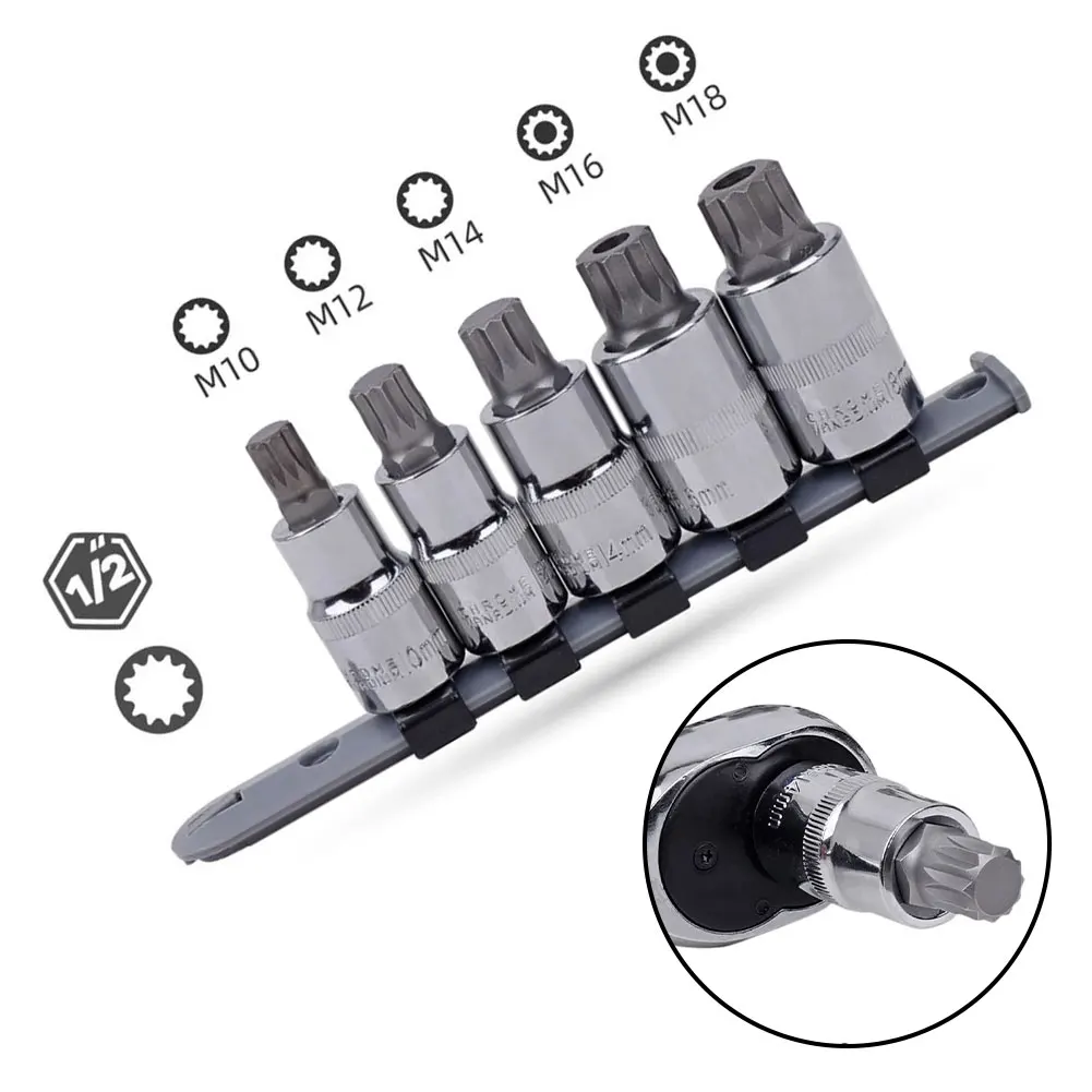 Llave-de-tubo-de-estrella-Torx-de-5-piezas-1-2-pulgadas-brocas-de ...