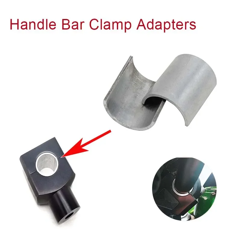 25-22mm-Handlebar-Mounts-Risers-Clamps-Spacers-Shims-Set-Aluminum ...