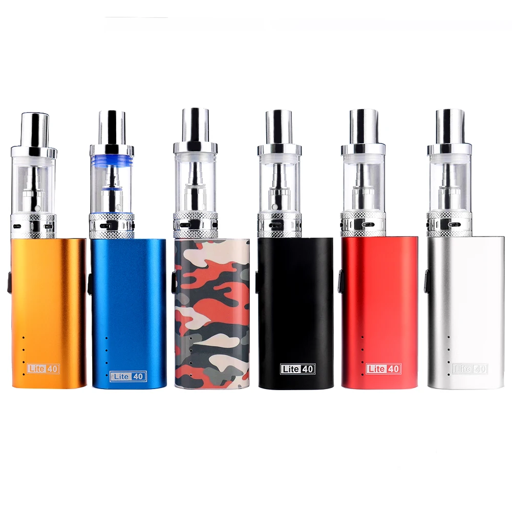 Vape Kit Lite 40W Electronic Cigarettes Box Mod Kit Built-in 2200mAh ...