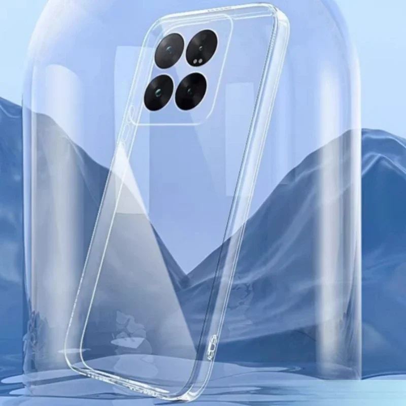 Clear-Case-For-Xiaomi-14-Pro-Shockproof-Back-Cases-CoverSoft-TPU ...